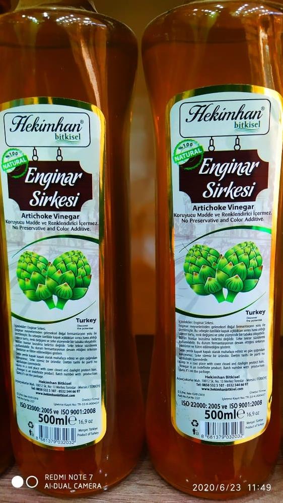 ENGİNAR SİRKESİ 500 ML - MERDEF